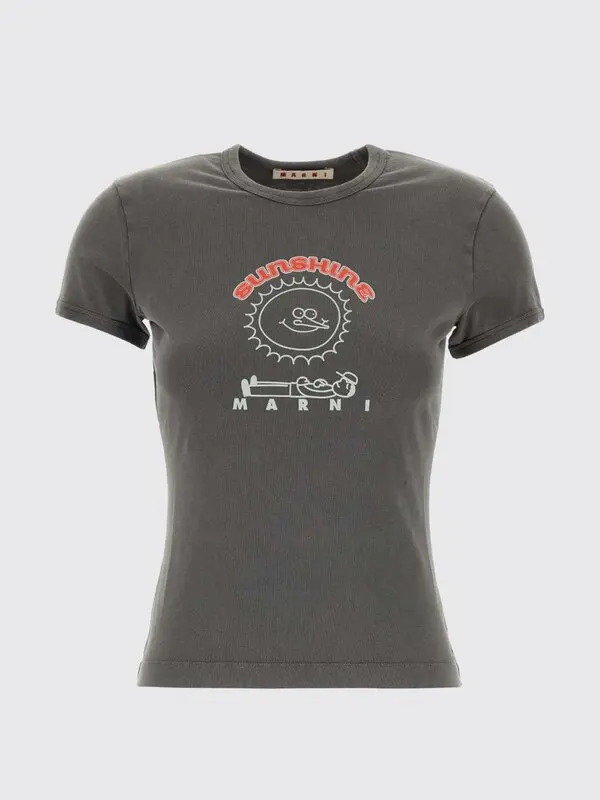 Marni Graphic T-shirt - Brown