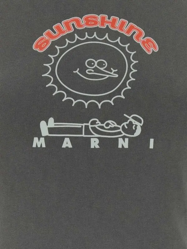 Marni Graphic T-shirt - Brown
