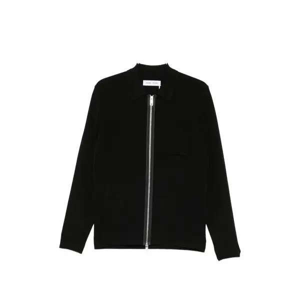 SAMSOE SAMSOE Zip-up Chest-pocket Cardigan