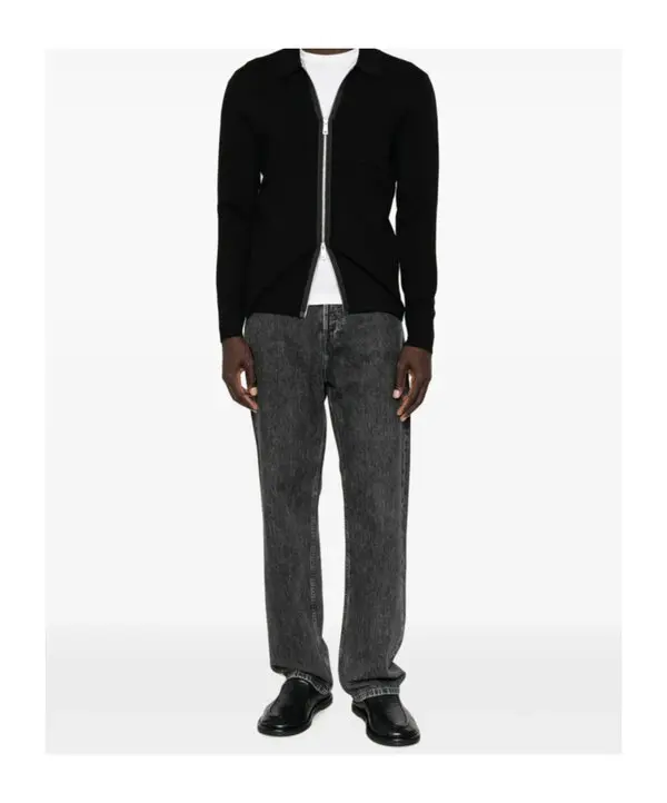 SAMSOE SAMSOE Zip-up Chest-pocket Cardigan