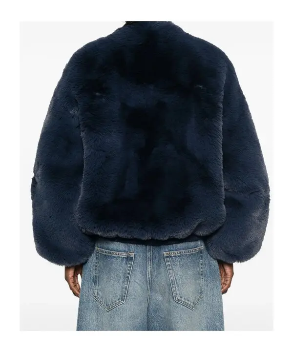 THE FRANKIE SHOP Fauxfur Short Jacket