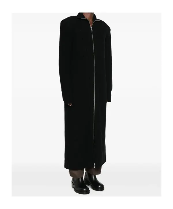 THE FRANKIE SHOP Zipup Knit Long Coat