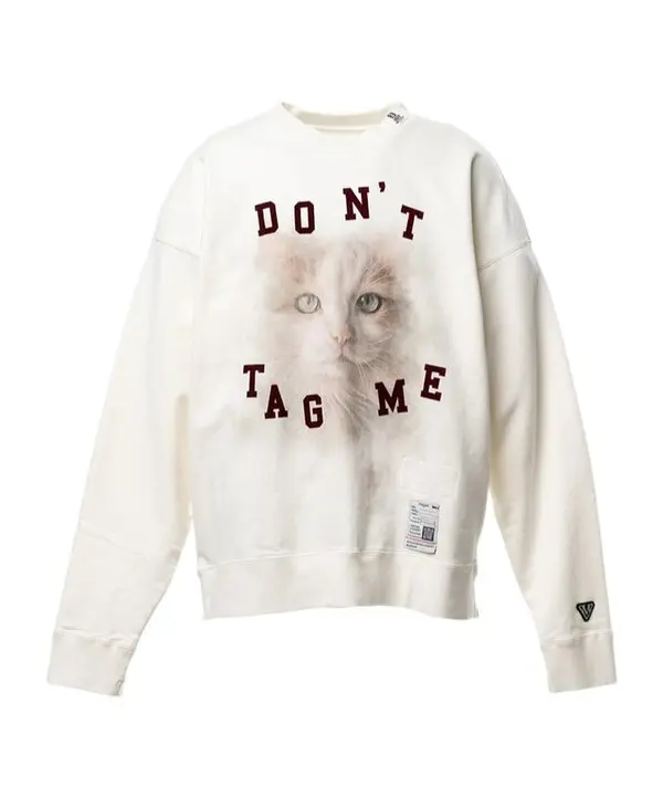 Mihara Yasuhiro Printed Long-sleeve Sweatshirt - White