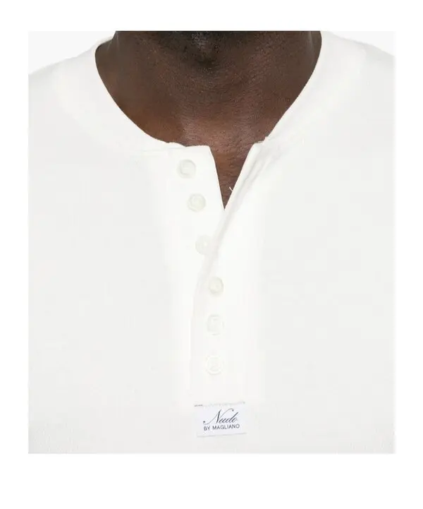 MAGLIANO Short-sleeved Button-front T-shirt