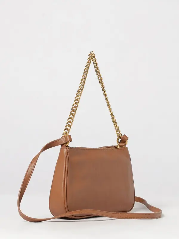 TWINSET Shoulder Bag With Metal Mesh Handle - Leather