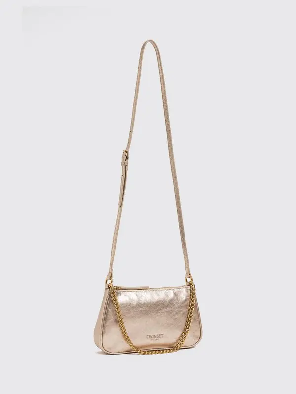 TWINSET Medium Shoulder Bag - Platinum