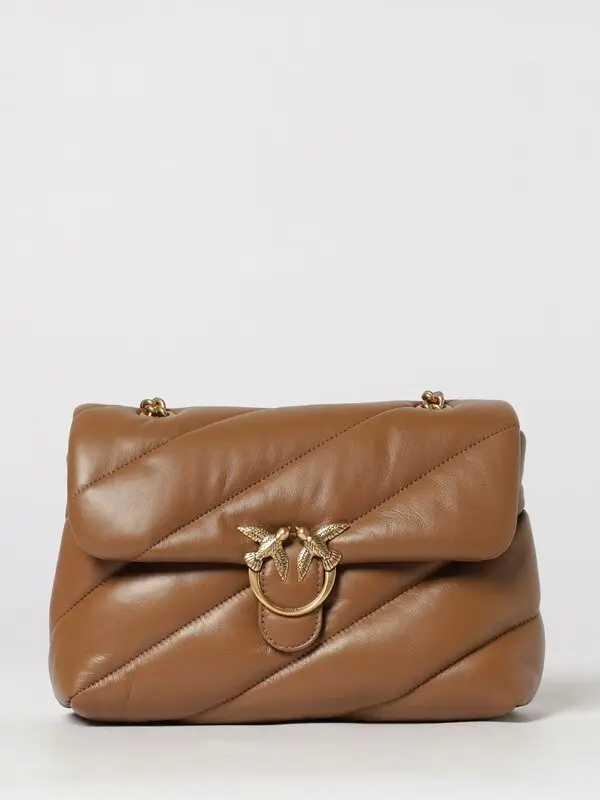 Pinko Classic Love Bag Puff Shoulder Bag - Earth