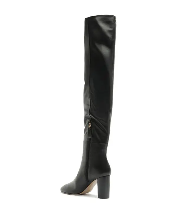 ALEXANDRE BIRMAN Anna Slouch 70 Leather Over The Knee Boots