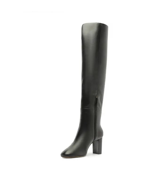 ALEXANDRE BIRMAN Anna Slouch 70 Leather Over The Knee Boots