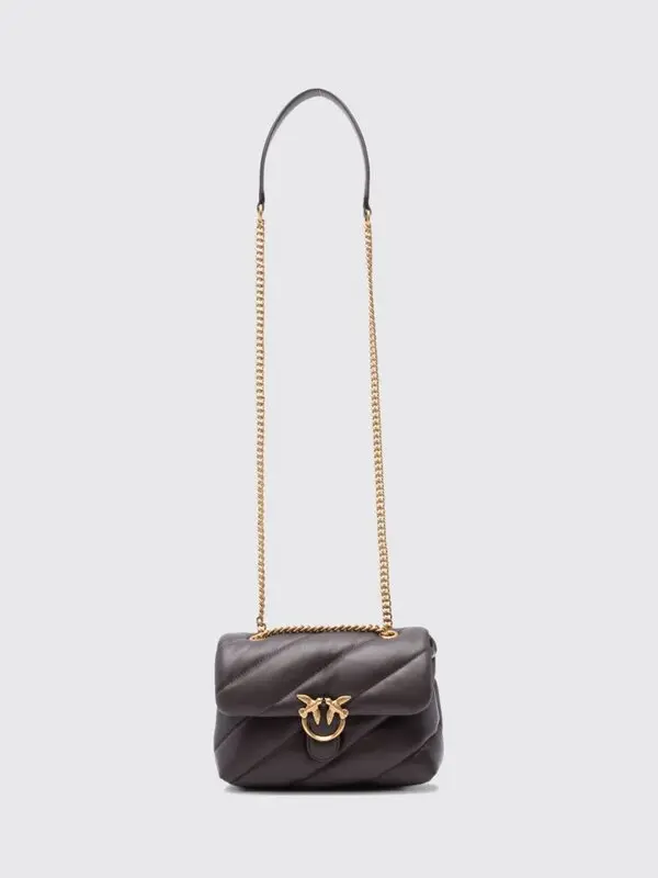 Pinko Classic Love Bag Puff Mini Shoulder Bag - Dark