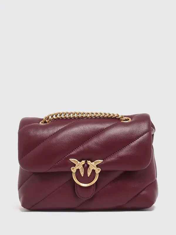 Pinko Classic Love Bag Puff Mini Shoulder Bag - Red