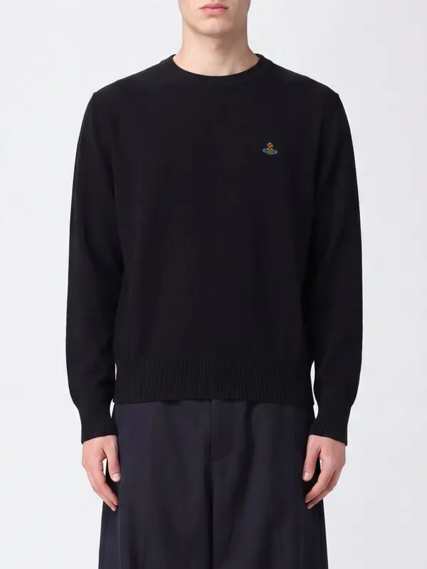 VIVIENNE WESTWOOD Cotton Cashmere Jumper - Black