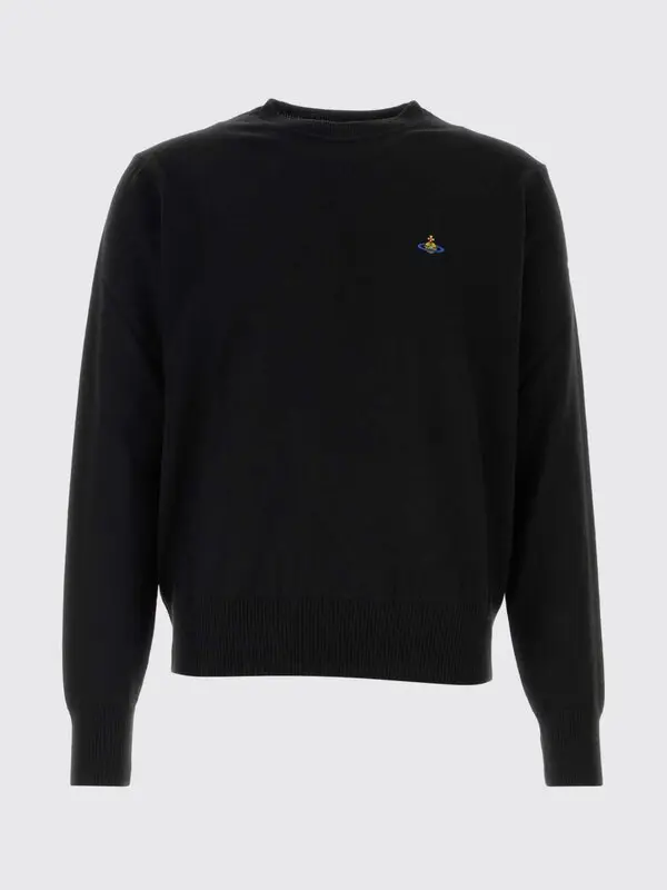 VIVIENNE WESTWOOD Cotton Cashmere Jumper - Black