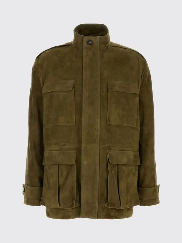 FERRAGAMO Suede Field Jacket