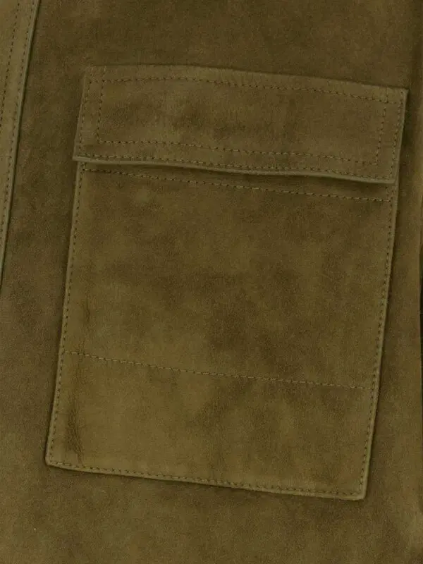 FERRAGAMO Suede Field Jacket