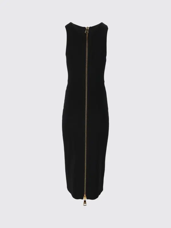 Elisabetta Franchi Off-the-shoulder Midi Sheath Dress With Cut-out Details