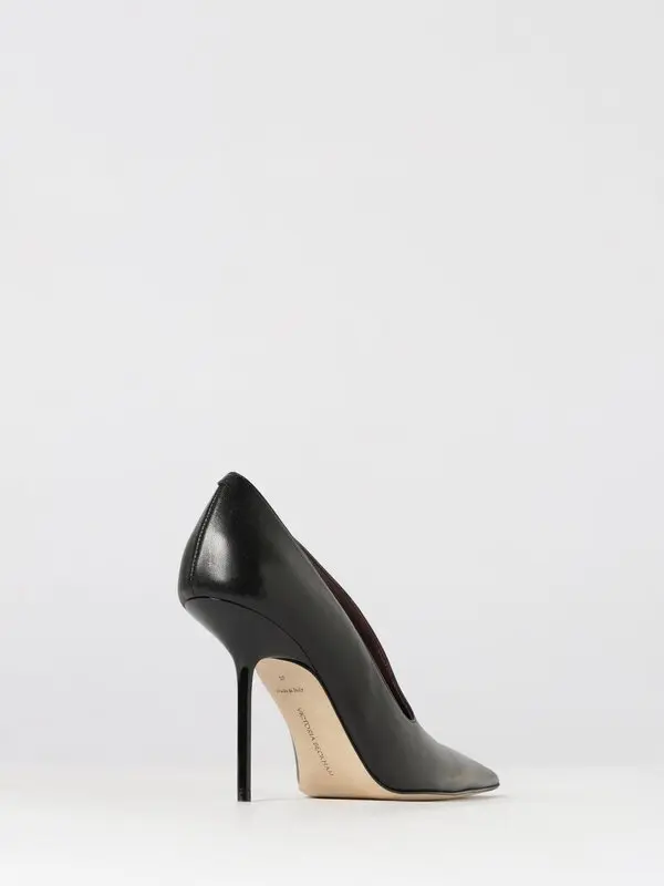 Victoria Beckham Calfskin High Stiletto Heel Pumps