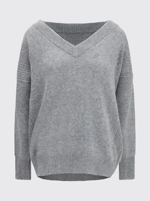 Ermanno Scervino Lace-trimmed Knit Mini Dress In Cashmere And Silk