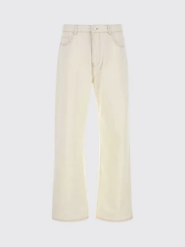 AMI Paris Mid-rise Straight-leg Jeans In Denim