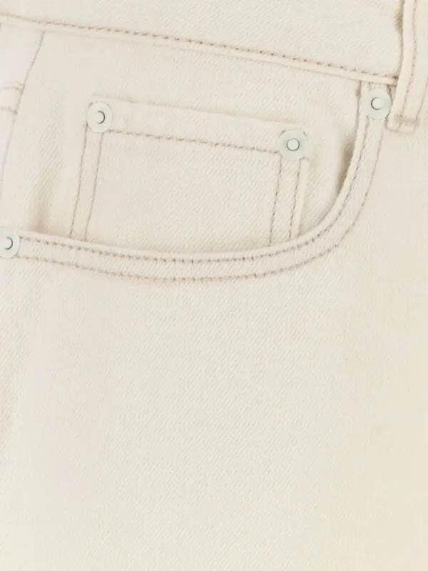 AMI Paris Mid-rise Straight-leg Jeans In Denim