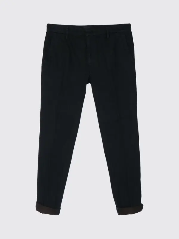 DONDUP Mid-rise Slim Fit Cotton Trousers