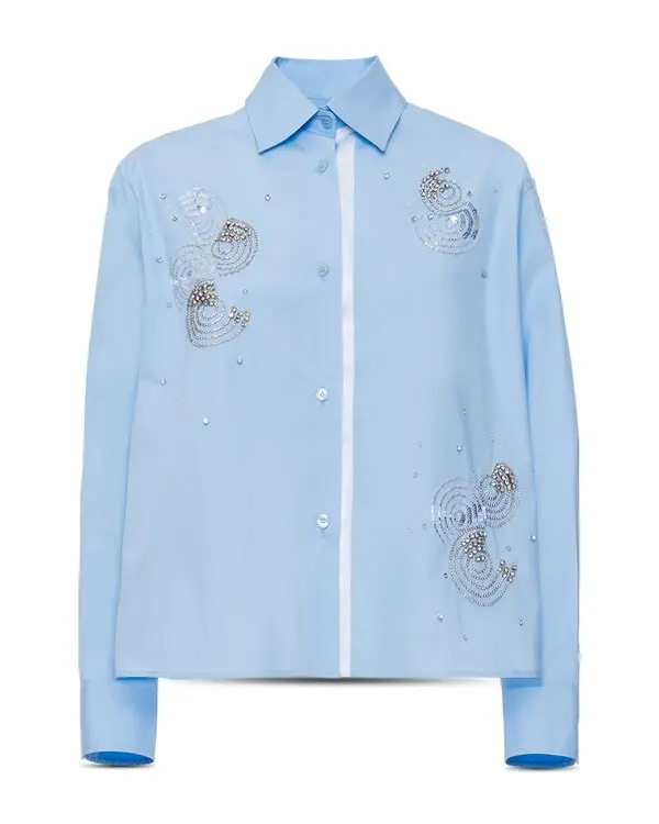 DES_PHEMMES Embellished Shirt