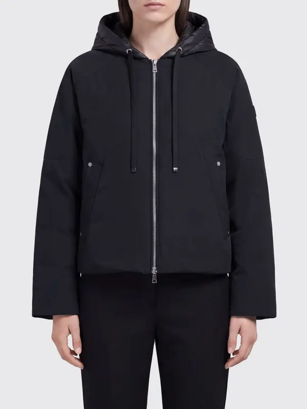 Moose Knuckles Tegan Hooded Padded Ripstop Nylon Bomber Jacket - Black