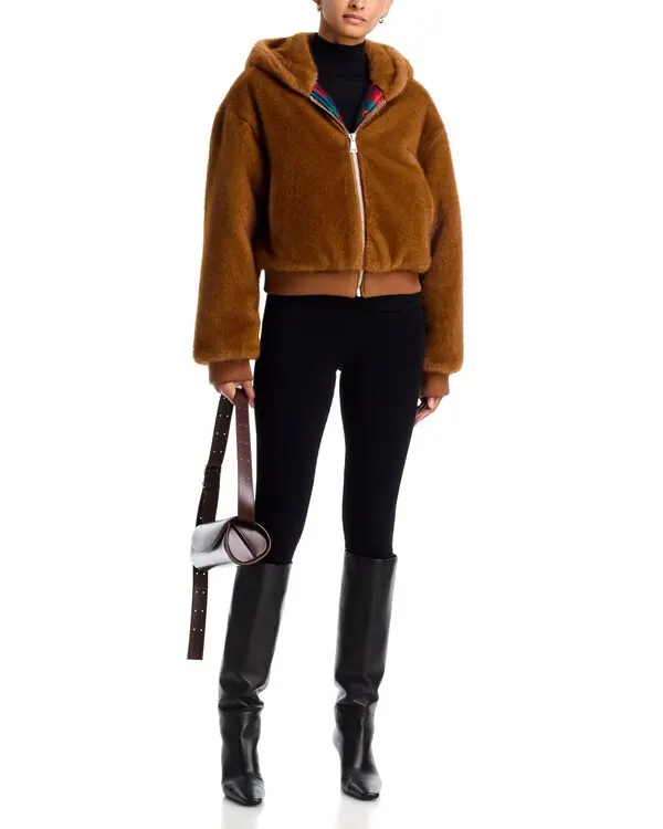 Essentiel Antwerp Kico Faux Fur Jacket - Bear Me