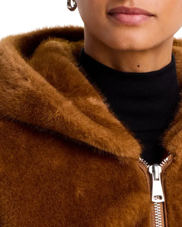 Essentiel Antwerp Kico Faux Fur Jacket - Bear Me