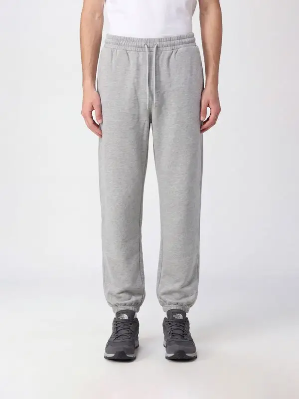 The North Face Embroidered Logo Cotton-blend Joggers - Grey