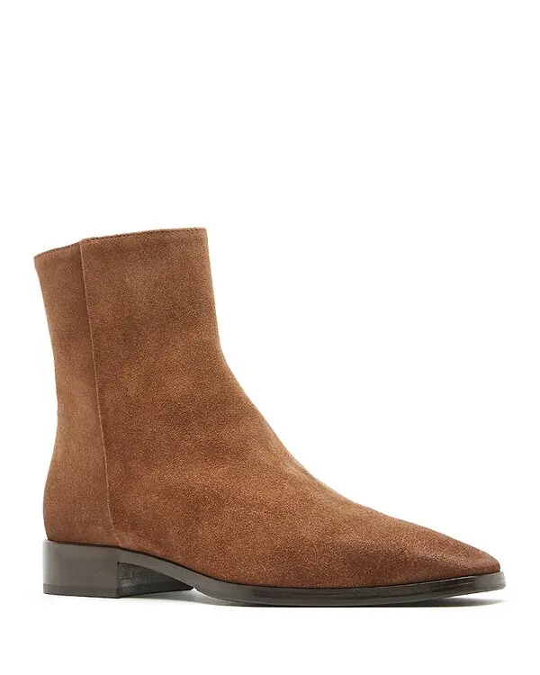 La Canadienne Tundra Suede Waterproof Ankle Boots