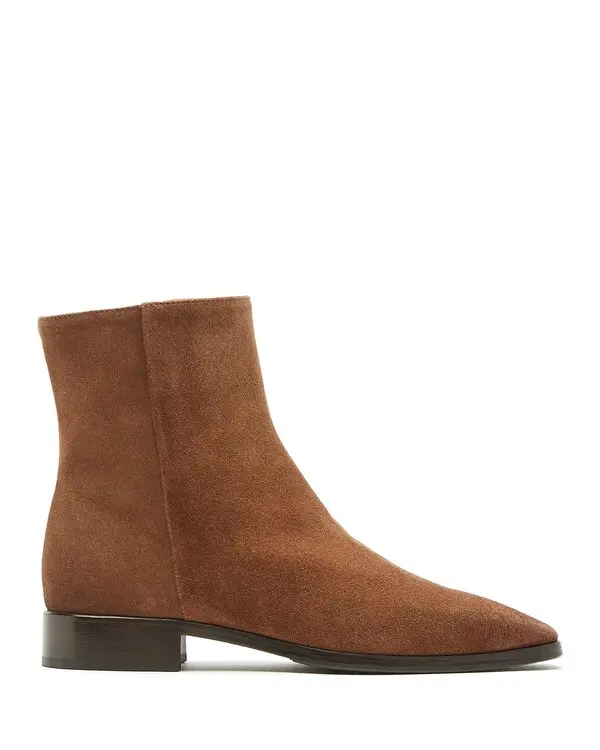 La Canadienne Tundra Suede Waterproof Ankle Boots