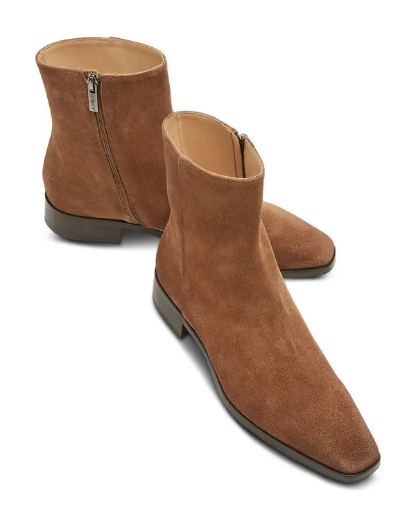 La Canadienne Tundra Suede Waterproof Ankle Boots