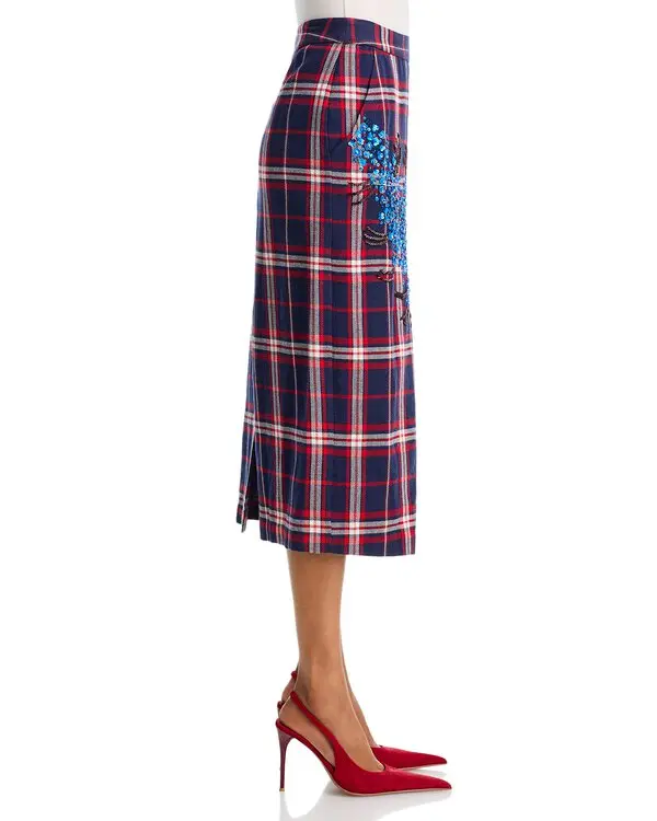 Essentiel Antwerp Kathee Embellished Midi Skirt