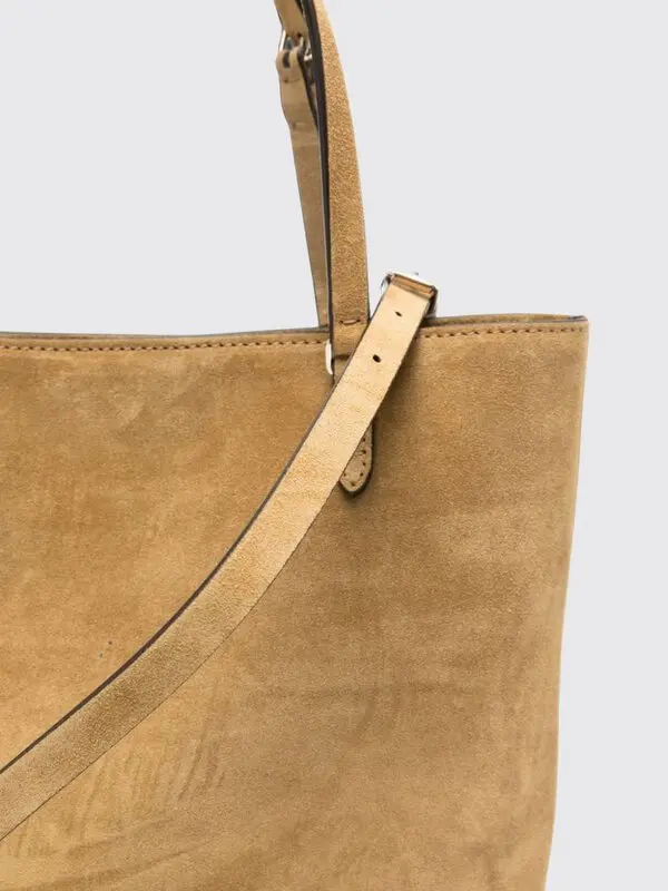 Valentino Garavani Rockstud Suede Tote Bag - Beige