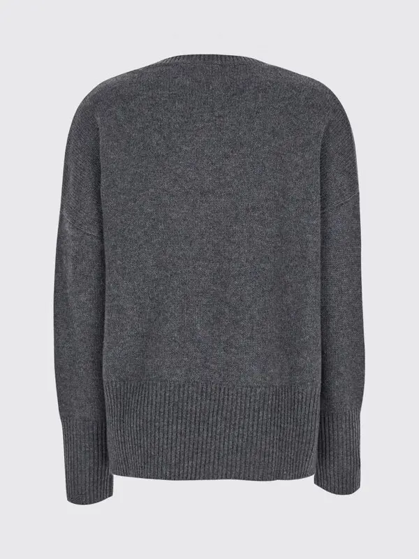 LISA YANG Pure Cashmere Crewneck Jumper - Grey