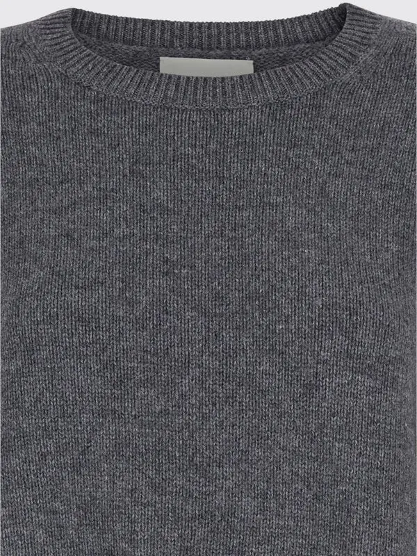 LISA YANG Pure Cashmere Crewneck Jumper - Grey