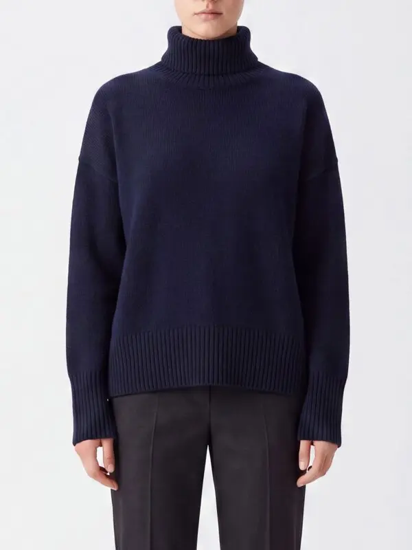 LISA YANG Turtleneck Sweater - Blue