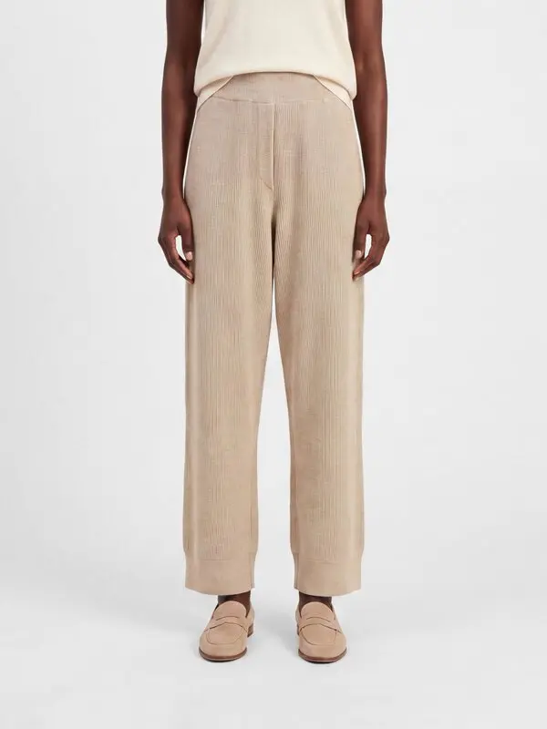 Brunello Cucinelli Ribbed Pants
