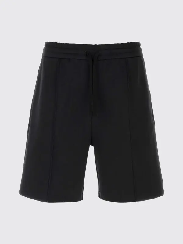 Valentino Garavani Cotton-blend Jogging Shorts With Elasticated Waist