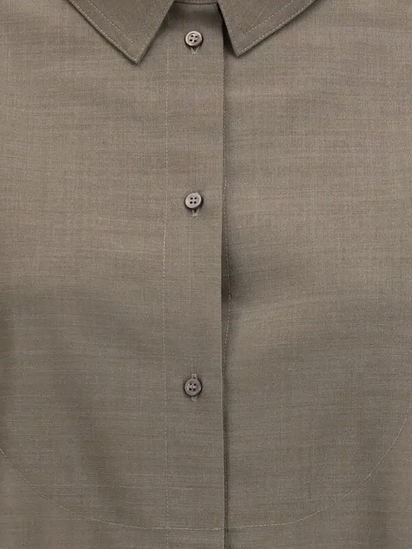 Jacquemus Long Sleeve Button Up Shirt