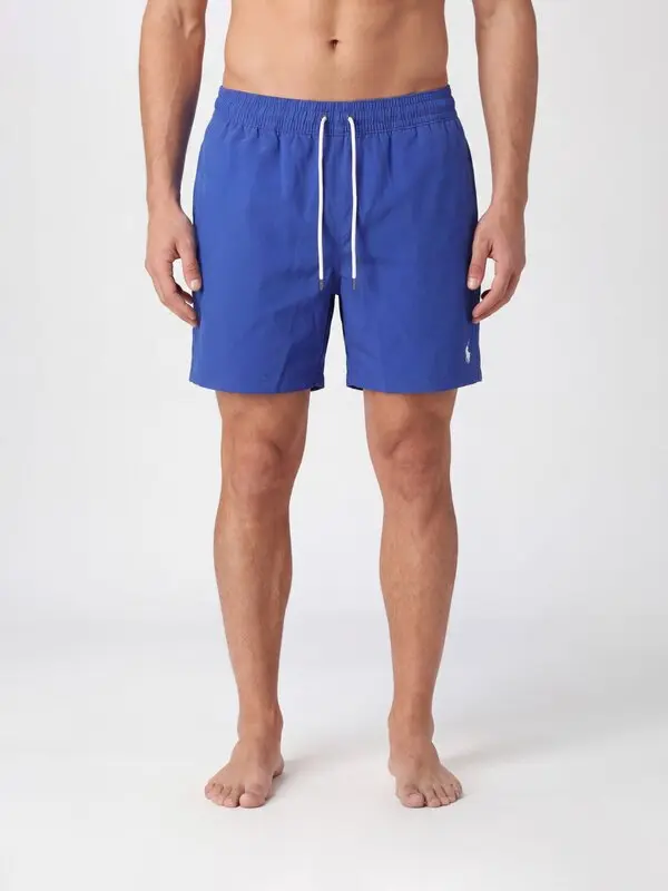 Polo Ralph Lauren Stretch Technical Swim Shorts - Blue