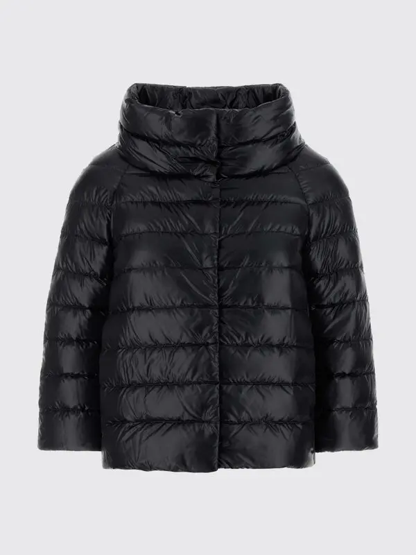 Herno Sofia Short Ultra-light Nylon Down Jacket With High Neck