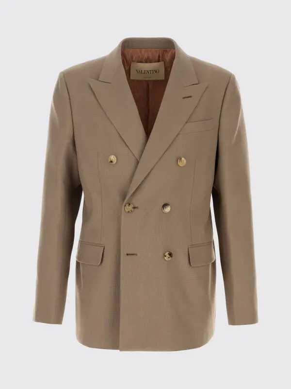 Valentino Garavani Double-breasted Virgin Wool Blazer