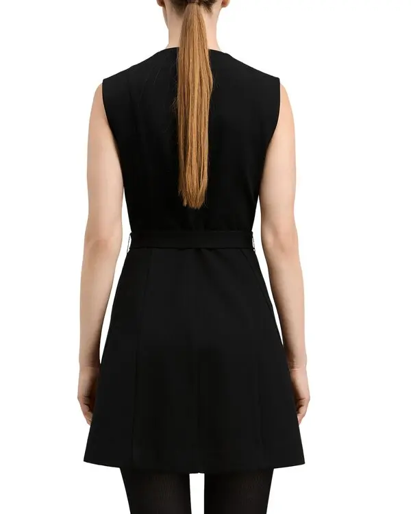 Derek Lam 10 Crosby Deeda Ponte Zip Front Dress