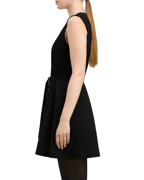 Derek Lam 10 Crosby Deeda Ponte Zip Front Dress