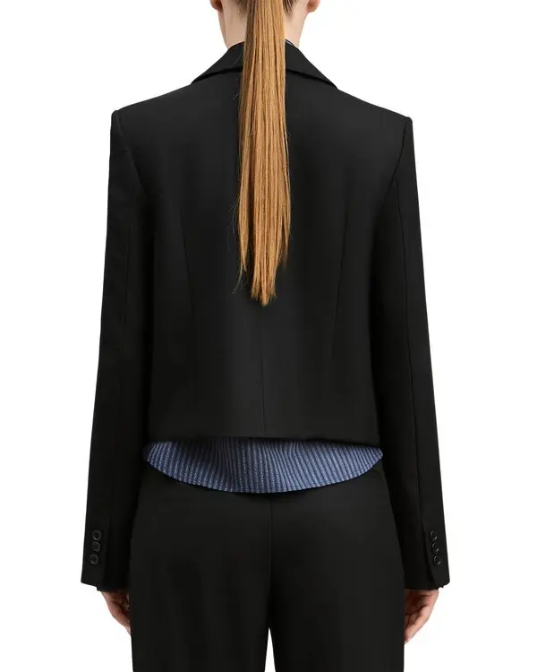Derek Lam 10 Crosby Mona Cropped Single Button Blazer
