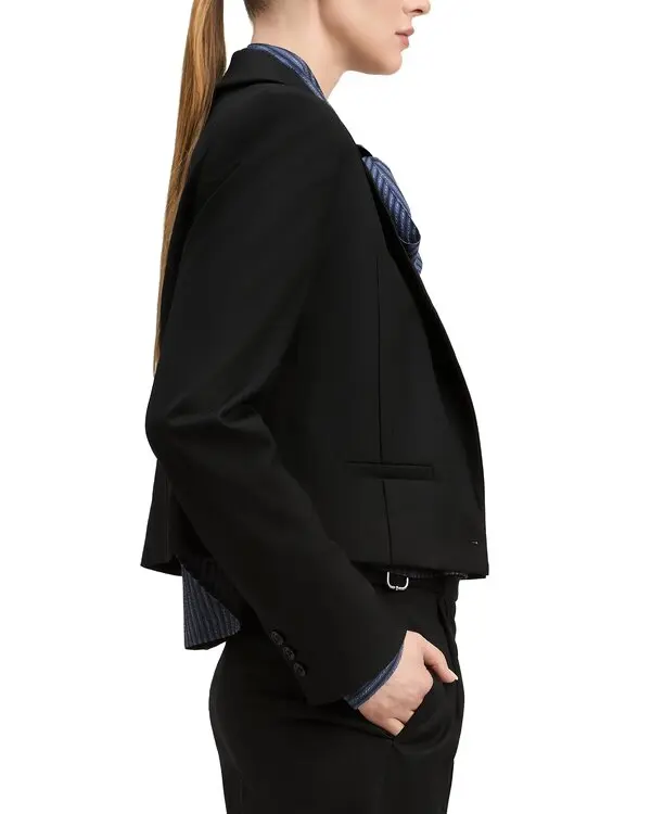 Derek Lam 10 Crosby Mona Cropped Single Button Blazer
