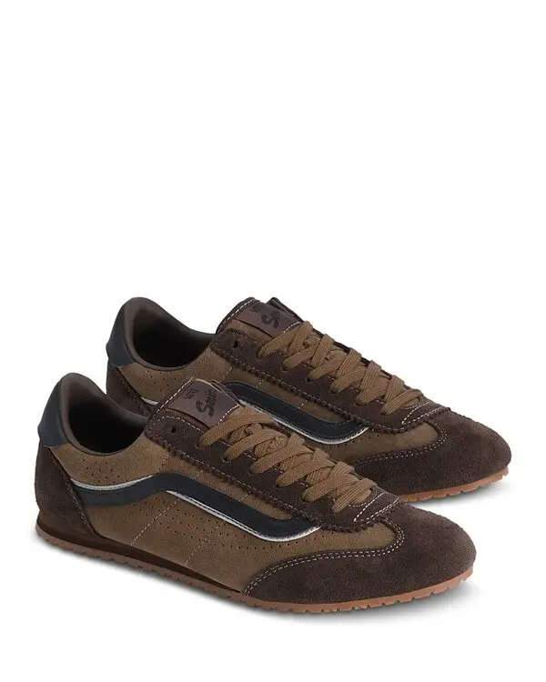 VANS Super Lowpro Suede Sneakers - Brown