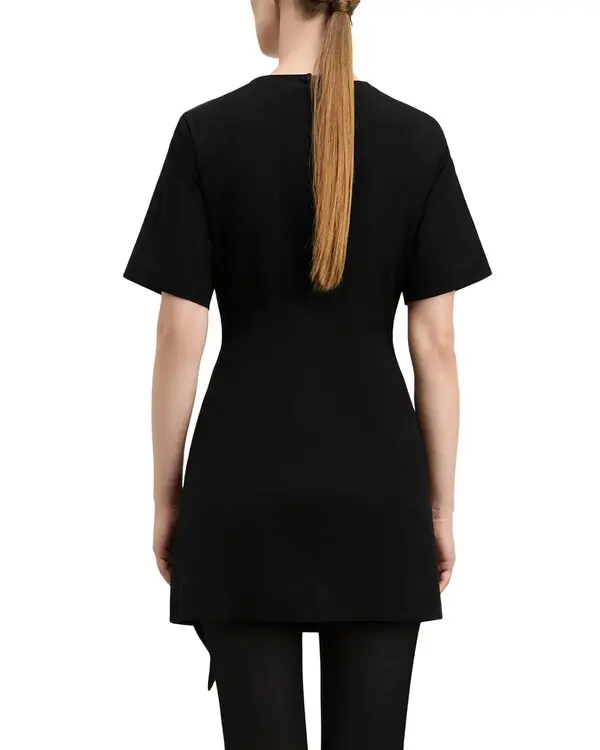 Derek Lam 10 Crosby Daniel Origami Draped Short Sleeve Dress
